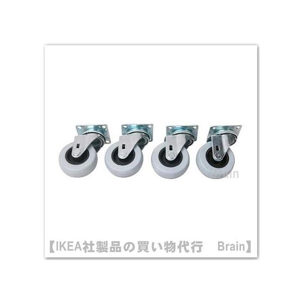 ■商品の大きさ直径: 50 mm最大荷重/キャスター: 45 kg取り付け時の高さ: 7 cmパッケージ個数: 4 ピース■主な特徴- ボールベアリングキャスターなので、移動や掃除が簡単ですデザイナーIKEA of Sweden■パッケージ...