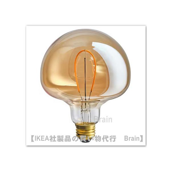 ■カラー：ブラウン/クリアガラス■商品の大きさ色温度: 1800 ケルビン直径: 120 mm光束: 150 ルーメン出力: 2.0 WLEDの寿命: 15000 時間パッケージ個数: 1 ピース■主な特徴- LED電球はエネルギー効率が高...