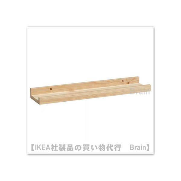 ■カラー：パイン材■商品の大きさ奥行き: 10 cm高さ: 4 cm長さ: 45 cm最大荷重: 3.00 kg■主な特徴- 小さなフレームをちょうどよい角度で立てられるように溝があります- 無塗装の木材を使用しているので、自由にペイントや...