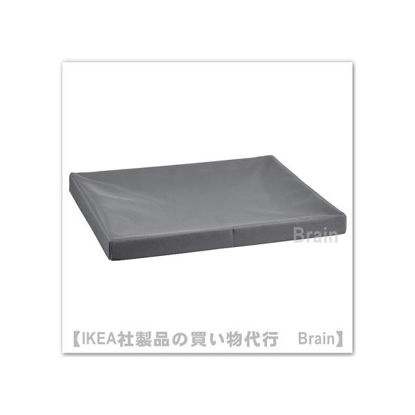 ■カラー：ダークグレー テキスタイル■商品の大きさ長さ: 39 cm幅: 34 cm■主な特徴- このテキスタイルのふたは、DRONA/ドローナ ボックス（33×38cm）にぴったりフィットします。さらに、グレーはニュートラルカラーなので、...