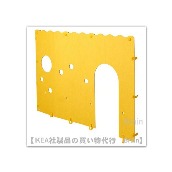 ■カラー：イエロー/グレー■商品の大きさ幅: 168 cm奥行き: 0.8 cm高さ: 117 cm■主な特徴- KURA/キューラ ベッド用のアクセサリー。ロフトベッドでもローベッドでも、はしごが左右どちら側でも、組み立て方にかかわらず取...