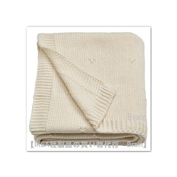 ■カラー：ホワイト/ニット■商品の大きさ長さ: 90 cm幅: 70 cm■主な特徴- 綿は肌あたりの柔らかな天然素材。洗濯機で洗えるのでお手入れが簡単です- 肌ざわりの柔らかいニットの毛布。お昼寝の時間に赤ちゃんに掛けてあげるのにぴったり...