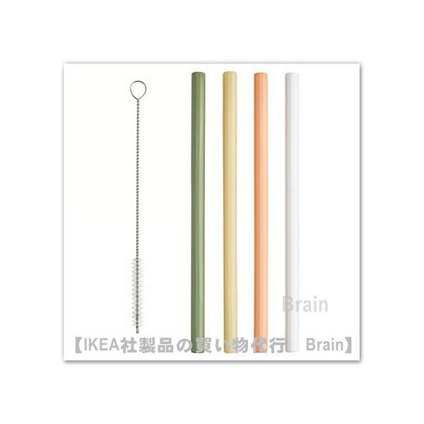 ■カラー：ミックスカラー■商品の大きさ長さ: 20 cm■商品の詳細- これらのストローは耐久性に優れたプラスチック製なので、繰り返し使えます- アイスティーやスムージー、カクテルなど、いろいろなドリンクにぴったり- 付属の洗浄ブラシで、簡...