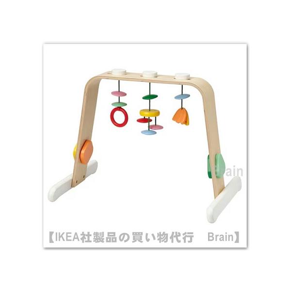 ■カラー：バーチ材合板/マルチカラー■商品の大きさ高さ: 43 cm幅: 59 cm■主な特徴- ベビージムは、赤ちゃんの感覚の発達や、自分自身やまわりの世界の発見に役立ちます- つり下げるおもちゃは取り外したり、場所を入れ替えたり、揺らし...