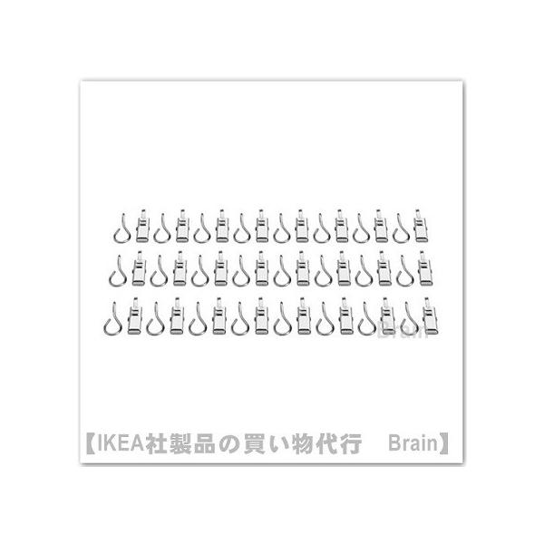 ■カラー：ステンレススチール■商品の大きさ パッケージ個数: 24 ピース■主な特徴- クリップでカーテンをはさんで、カーテンワイヤーにつるせます■パッケージの大きさと重さ パッケージ数：: 1商品番号： 602.122.02 重さ： 0....