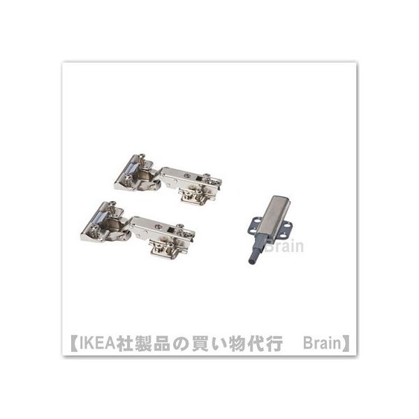 ■商品の大きさ パッケージ個数ヒンジ：2 ピース プッシュオープン：１ピース■主な特徴- ソフトクロージング機能かプッシュオープン機能のどちらかを選べます- プッシュオープン機能を使えば、ノブや取っ手は必要ありません。扉を軽く押すだけで開き...