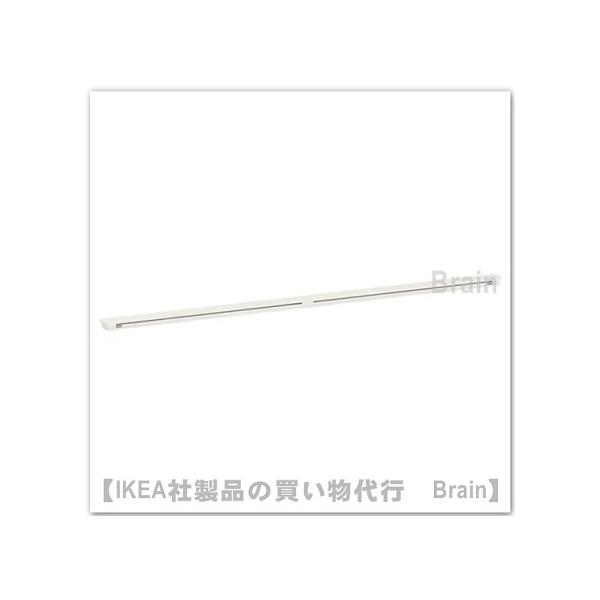 ■カラー：ホワイト■商品の大きさ長さ: 57 cm最大荷重: 19 kg■主な特徴- ENHET/エーンヘート オープンフレームの棚板の下にレールを取り付けるだけ- このレールを使えば、ENHET/エーンヘート オープンフレームの下のどんな...