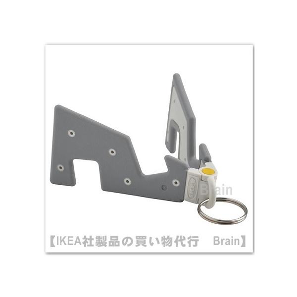 ■カラー：グレー■商品の大きさ奥行き: 8 cm高さ: 4 cm幅: 1 cm■主な特徴- 携帯電話ホルダーとキーリングが1つになったYUPPIENALLE/ユッピエナッレ。使わないときは折りたためるので、外出するときに簡単に持って出掛けら...