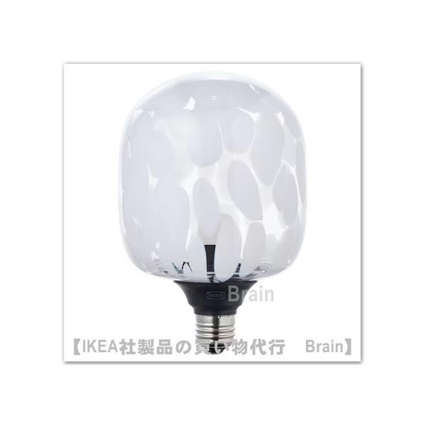 ■カラー：ホワイト/クリアガラス■商品の大きさ直径: 120 mm色温度: 1800 ケルビン光束: 240 ルーメン出力: 4.0 Wパッケージ個数: 1 ピース■主な特徴- LED電球はエネルギー効率が高く、長持ちします。寿命は約15,...