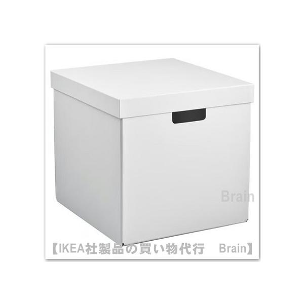 ■カラー：ホワイト■商品の大きさ高さ: 31 cm長さ: 35 cm幅: 32 cm■主な特徴- KALLAX/カラックス シェルフユニットや、その他の奥行き33cm以上の棚が付いたシェルフユニットにぴったり収まります- 衣類やアクセサリー...