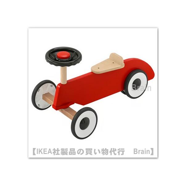 ■カラー：レッド■商品の大きさ長さ: 68 cm幅: 36 cm高さ: 36 cm■主な特徴- ハンドルの高さは、背を伸ばして楽な姿勢でつかめるデザイン。肩や腕にも負担がかかりません- クラクションを鳴らしながら家の中を走り回るのがすぐに気...