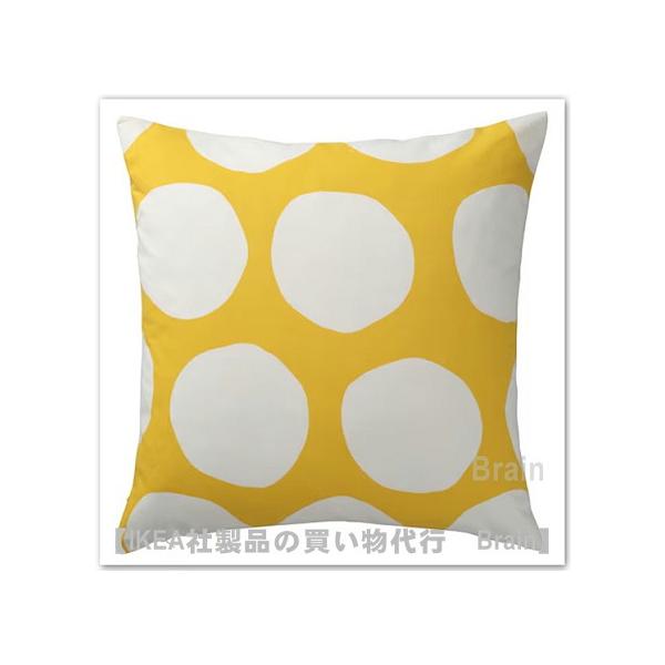 ■クッションカバーのみの価格になります。■カラー：イエロー/ホワイト■商品の大きさ長さ: 50 cm幅: 50 cm■主な特徴- 隠しファスナー付きなので、クッションカバーを簡単に取り外して洗濯できます■パッケージの大きさと重さ商品番号: ...