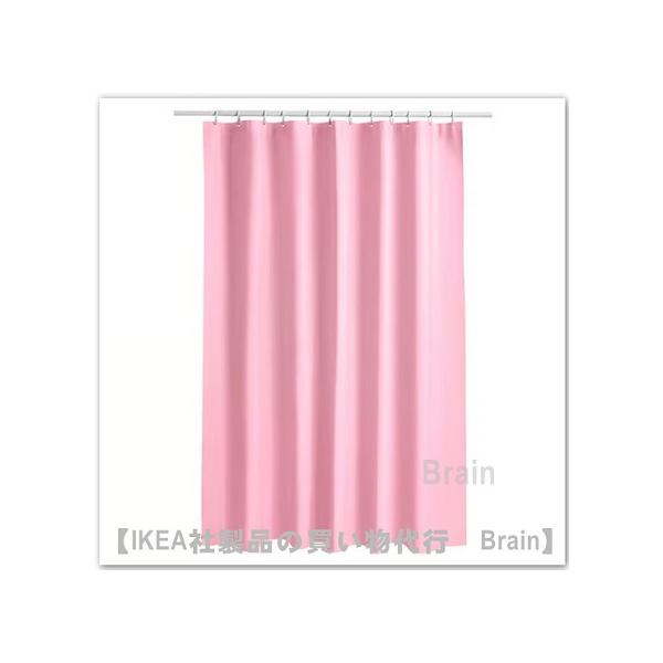 ■カラー：ピンク■商品の大きさ長さ: 200 cm幅: 180 cm■主な特徴- 耐水性の表面が効果的に水をはじき、シャワーカーテンをドライに保ちます- お好みの長さにカットして使えます■パッケージの大きさと重さ商品番号：606.136.9...