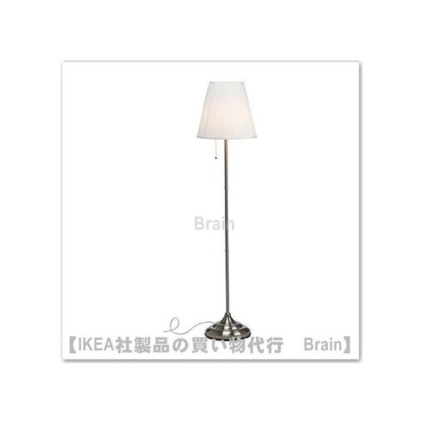 ■カラー：ニッケルメッキ/ホワイト■商品の大きさ高さ: 155 cmベースの直径: 28 cmシェードの直径: 36 cmコードの長さ: 204 cm ■主な特徴- 布製シェード。部屋全体に柔らかな光が広がります デザイナーIKEA of ...