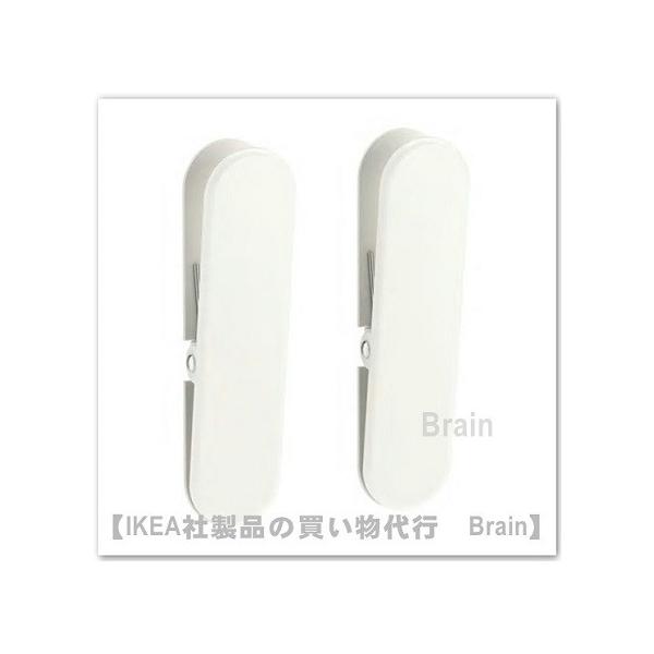 ■カラー：ホワイト■商品の大きさ幅: 2 cm高さ: 8 cmパッケージ個数: 2 ピース■主な特徴- レシピや写真、To Doリストなどを留めておくのに便利- 取り付けも移動も簡単。工具は必要ありません■パッケージの大きさと重さ商品番号：...