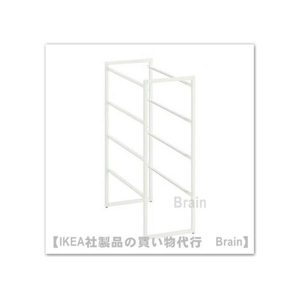 ■カラー：ホワイト■商品の大きさ幅: 25 cm奥行き: 51 cm高さ: 70 cm ■主な特徴- 洗面所など、湿気の多い場所でも使用できます■パッケージの大きさと重さ商品番号：704.313.03 ■お役立ち情報 伸縮脚4本付き2つ重ね...
