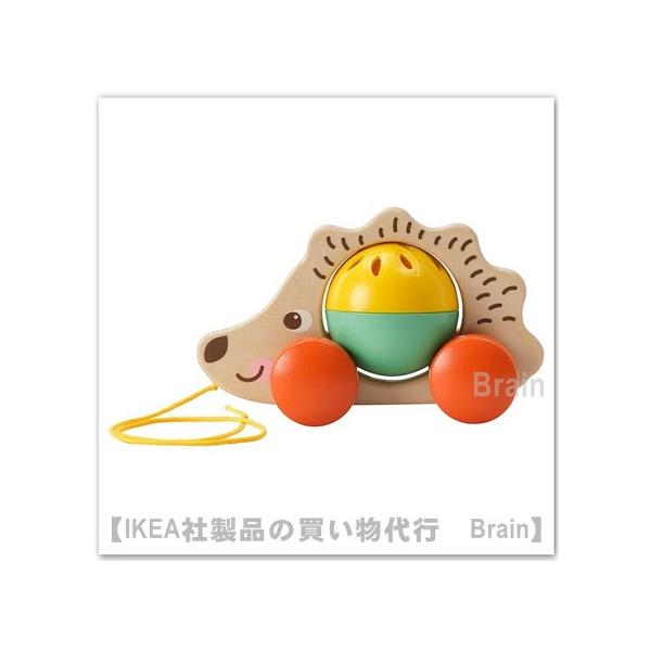 ■カラー：ハリネズミ/マルチカラー■商品の大きさ長さ: 15 cm幅: 6 cm高さ: 9 cmひもの長さ: 0.46 m■主な特徴- ハリネズミを押したり引いたりすると、ボールに隠れたビーズがガラガラ鳴って、お子さまがその音を何度も聞きた...