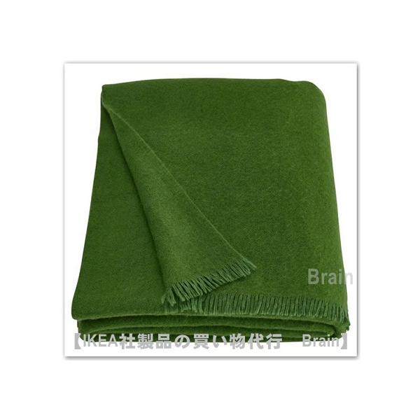 ■カラー：グリーン■商品の大きさ幅: 150 cm長さ: 200 cm■主な特徴- 繊維の細いメリノウールを50％使用しているので、肌ざわりがとても柔らかです- オールシーズン使えます。ウールには温度調節機能があるので、冬も夏も快適な掛け心...