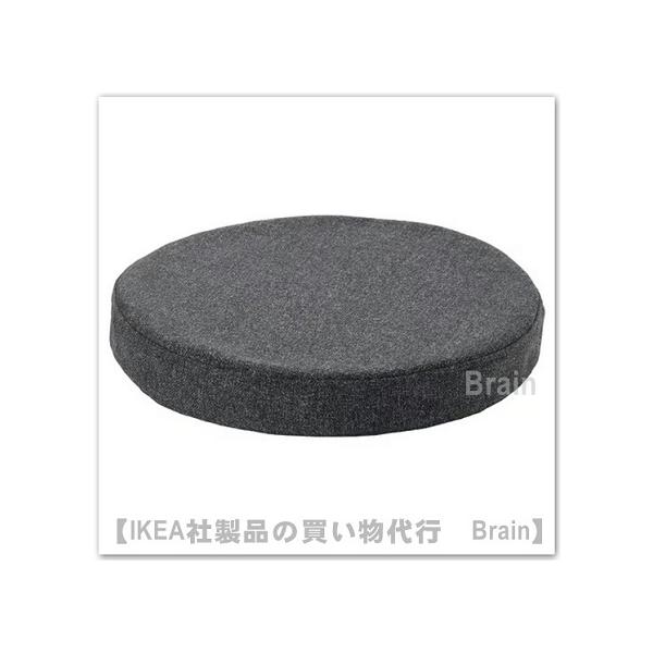 ■カラー：ダークグレー■商品の大きさ直径: 38 cm厚さ: 5.0 cm■主な特徴- カバーは外して洗濯機で洗えるのでお手入れが簡単です- 柔らかい低反発フォームの中素材が体重を分散し、体のラインにフィットするので、快適な座り心地です- ...