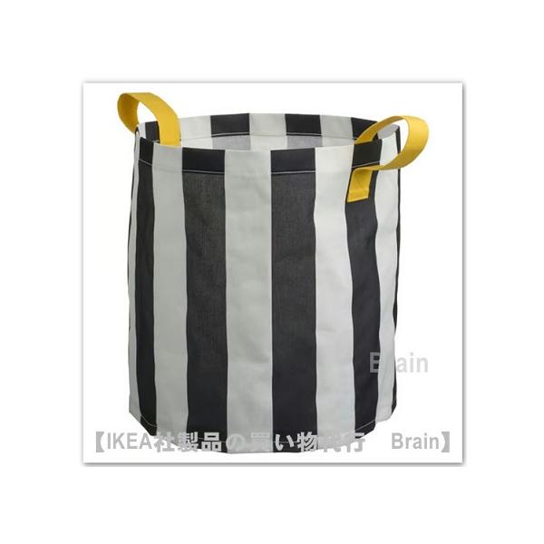 ■カラー：ブラック/ホワイト■商品の大きさ直径: 38 cm高さ: 40 cm■主な特徴- 軽量で両側に持ち手が付いた収納バッグなので、お子さまが簡単に持ち上げて運べます- とても頑丈なので、バッグが空でも自立します- 使わないときはコンパ...