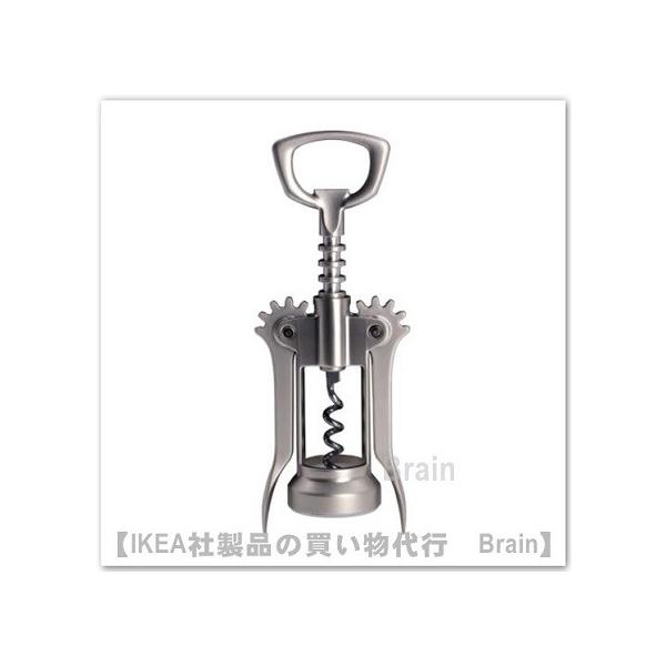 ■カラー：シルバーカラー■商品の大きさ長さ: 16 cm ■主な特徴- てこの原理で、コルクを簡単に抜くことができます- 取っ手に栓抜き付■パッケージの大きさと重さ パッケージ数：: 1商品番号：801.744.59 重さ： 0.2 kg ...