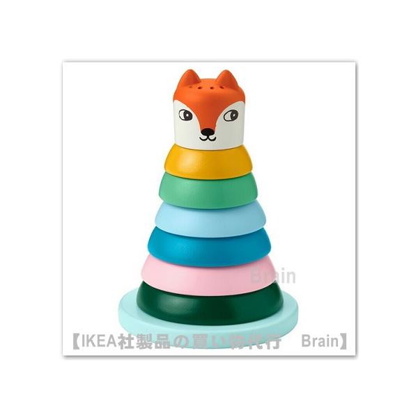 ■カラー：マルチカラー■商品の大きさ高さ: 17 cmベースの直径: 12 cm■主な特徴- 大きなリングから小さなリングへ順番に積み重ねて遊べます。その逆も試してみましょう。遊びは楽しむもの。何が正解かは誰にもわかりません- お子さまの運...