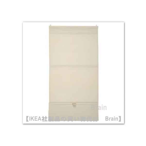 ■カラー：ベージュ■商品の大きさ幅: 60 cm長さ: 160 cm■主な特徴- この布地は、室内に差し込む日差しを和らげ、まぶしさ（グレア）を抑えます。 外から室内が見えないため、快適にプライバシーを守れます。 夜に部屋の照明を点けた場合...