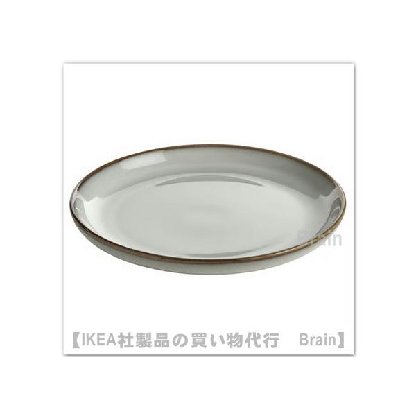 ■カラー：グレー■商品の大きさ直径: 20 cm■商品の詳細- GLADELIG/グラデリグ サイドプレートは美しいアクセントとして使えます。GLADELIG/グラデリグ シリーズのほかのアイテムと組み合わせれば、統一感のあるテーブルコーデ...