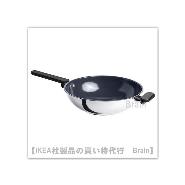 ■カラー：ステンレススチール■商品の大きさ直径: 28 cm高さ: 8 cm取っ手を含む長さ: 52 cm■主な特徴- 耐久性に優れ、お手入れの簡単なステンレススチール製- 補助の持ち手が付いているので、持ち上げるとき便利です- 平底なので...