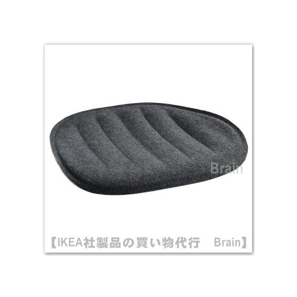 ■カラー：ダークグレー■商品の大きさ長さ: 41 cm幅: 43 cm総重量: 260 g■主な特徴- ソフトで快適な座り心地。お部屋に温かみのある心地よい雰囲気をもたらします- LOBERGET/ローベルゲットとELDBERGET/エルド...