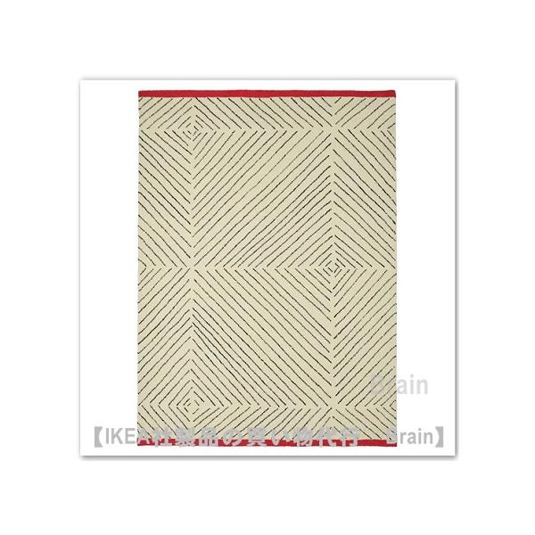 ■カラー：オフホワイト/ ブラック■商品の大きさ長さ: 240 cm幅: 170 cm厚さ: 10 mm■主な特徴- 個性の中に美が宿ります。手織りなので、一つひとつ仕上がりが異なります- 短めのパイルを使ったラグ。柔らかな踏み心地です■パ...