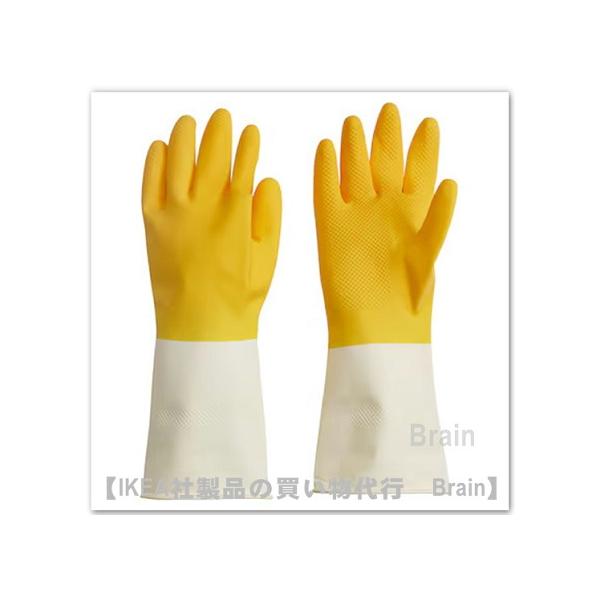 ■カラー：ブライトイエロー■商品の大きさサイズ：M■主な特徴- 食器洗い用のこの手袋は、手のひら側に小さな突起があるので、持ったものをしっかり握れます■パッケージの大きさと重さ商品番号:905.658.53幅: 13 cm高さ: 1 cm長...