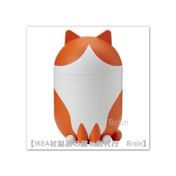■カラー：オレンジ/ホワイト■商品の大きさ直径: 15 cm高さ: 24 cm■主な特徴- このクールなネコは便利な収納ソリューション。部屋から部屋へ簡単に移動できます- 楽しくて実用的なインテリアディテール。遊び心のある家を演出したい人に...