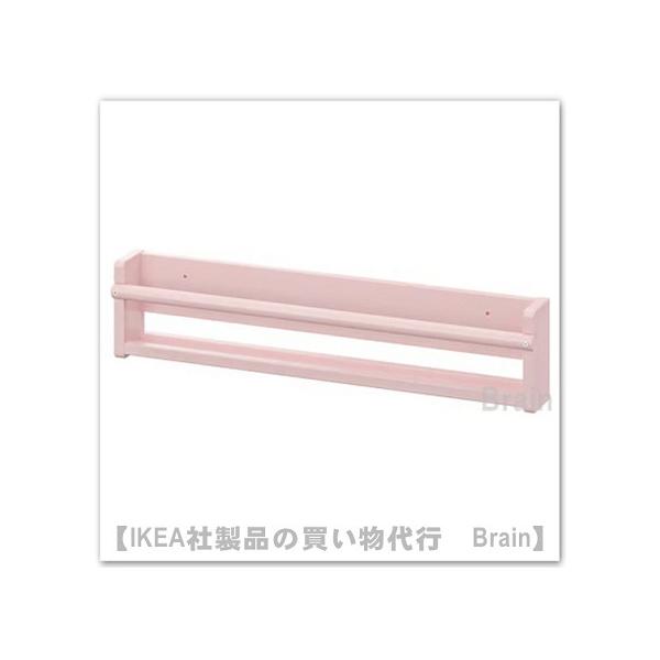 ■カラー：ペールピンク■商品の大きさ幅: 70 cm奥行き: 9 cm高さ: 16 cm最大荷重: 5 kg■主な特徴- 前面が開いているので、子どもたちはお気に入りの本を簡単に見つけられます- ウォール収納をお子さまが使いやすい高さに設置...