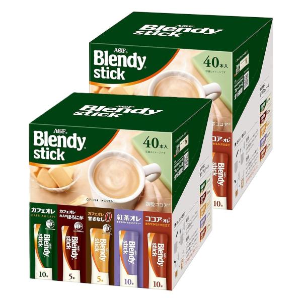 「カフェオレは、得意なんです。ブレンディ。」でおなじみの「Blendy(ブレンディ)」 スティックは、クリーミー&amp;スイートな味わいがスティック1本で手軽にマグカップサイズで楽しめる人気のインスタント スティックシリーズです。AGF(...