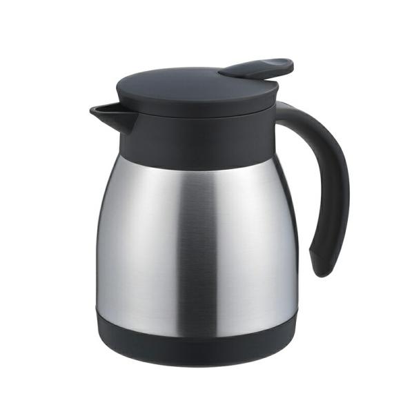 保温ポット リフレ ステンレス製 卓上ポット 500cc RF-10 タマハシ 中国製 家庭用 業務用 口径55mmステンレスの素材感を生かしたシンプルなステンレスポット温かいものも冷たいものも温度を長時間キープ◆素材／・本体 内面・外面：...