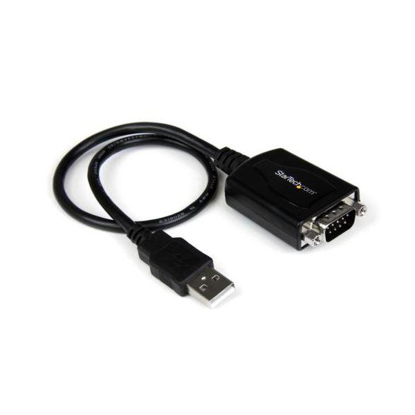 【商品名】 StarTech.com USB-RS232Cシリアル変換ケーブル 30cm ブラック ICUSB232PRO 1本