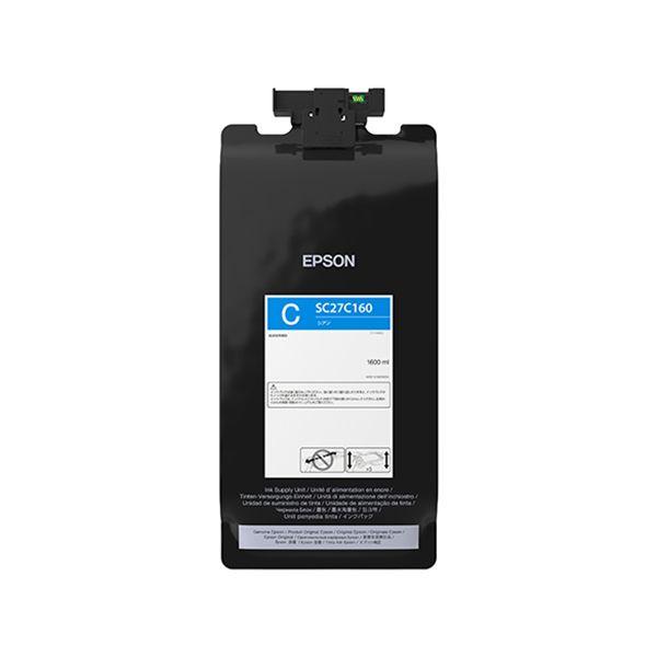 【商品名】 EPSON エプソン SC27C160インクカートリッジ シアン 【純正品】