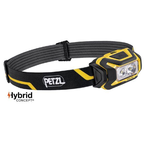 【商品名】 PETZL ぺツル アリア2R ヘッドライト ブラック／イエロー 600ルーメン E071AA00  [ E071AA00 ]