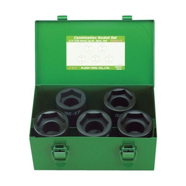 ■ひとつでアウターナットにもインナーナットにもご使用いただける便利なソケットです。仕様:差込角25.4ｍｍ　コンビソケットセット 仕様:35×17、38×20、41×19、41×20、41×21 仕様:5ピースセット、メタルケース(ASC-...
