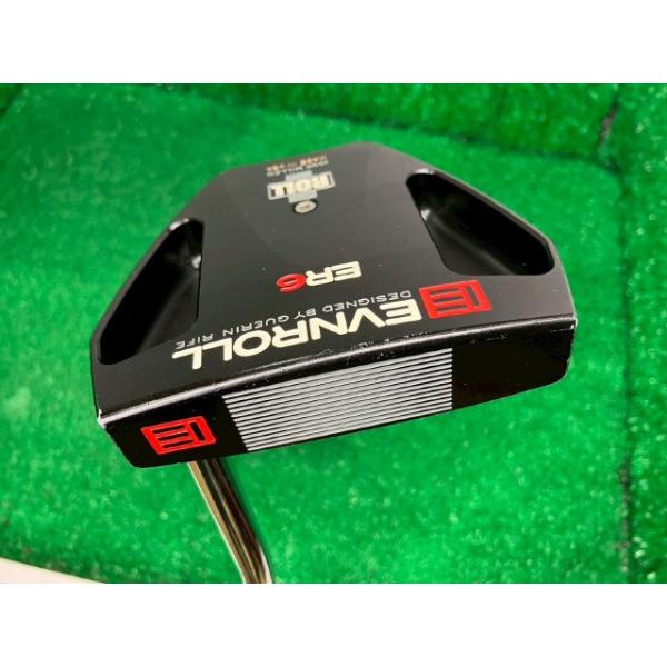 ■種別：パター　■メーカー：その他■モデル：EVNROLL ER6 BLACK　■シャフト：オリジナルスチール■フレックス：　■ロフト：0■本数：1　■番手：P■長さ：34　■クラブ重量：569■ライ角：0　■バランス：E2■キックポイント...