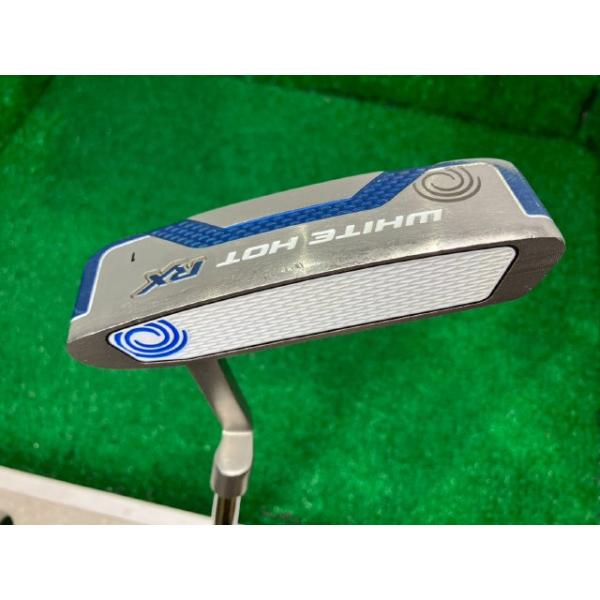 ■種別：パター　■メーカー：オデッセイ■モデル：ホワイトホットRX #1　■シャフト：オリジナルスチール■フレックス：　■ロフト：3■本数：1　■番手：P■長さ：34　■クラブ重量：541■ライ角：70　■バランス：C9■キックポイント：　...