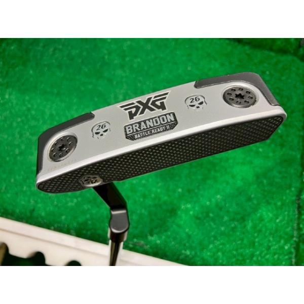 ■種別：パター　■メーカー：PXG  ■モデル：Battle Ready II Brandon　■シャフト：PXG M16■フレックス：　■ロフト：3■本数：1　■番手：P■長さ：34　■クラブ重量：536■ライ角：70　■バランス：D5■...