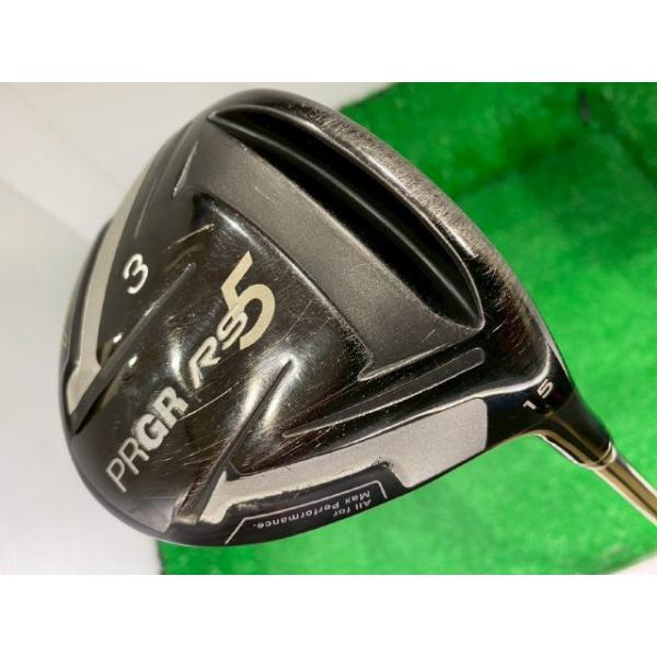 ■種別：フェアウェイウッド　■メーカー：プロギア■モデル：RS5　■シャフト：Diamana DF60■フレックス：S　■ロフト：15■本数：1　■番手：3W■長さ：43　■クラブ重量：318■ライ角：57.5　■バランス：C9■キックポイ...