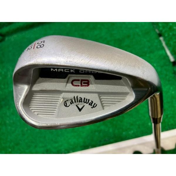 ■種別：ウェッジ　■メーカー：キャロウェイ■モデル：MACK DADDY CB 58-12　■シャフト：NSPRO950GHneo(JP)■フレックス：S　■ロフト：58■本数：1　■番手：58■長さ：35　■クラブ重量：448■ライ角：6...