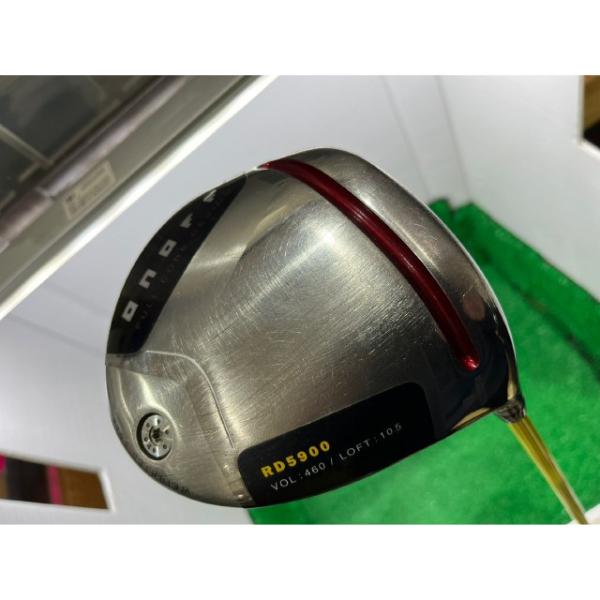 ■種別：ドライバー　■メーカー：ダイワ■モデル：ONOFF LABOSPEC RD5900C　■シャフト：TOUR AD MT-6■フレックス：S　■ロフト：10.5■本数：1　■番手：1W■長さ：44.75　■クラブ重量：315■ライ角：...