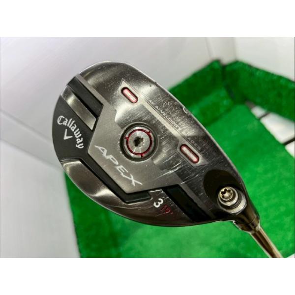 ■種別：ユーティリティ(ロングアイアンを含む)　■メーカー：キャロウェイ■モデル：APEX UT 2021　■シャフト：ALDILA NVS 85 HYB■フレックス：R　■ロフト：19■本数：1　■番手：3H■長さ：41　■クラブ重量：3...