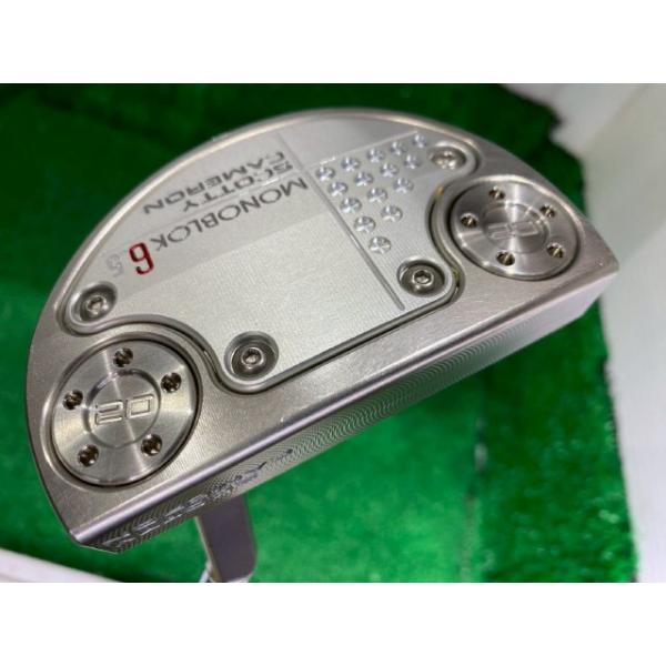 ■種別：パター　■メーカー：タイトリスト■モデル：MONOBLOK 6.5　■シャフト：オリジナルスチール■フレックス：　■ロフト：3.5■本数：1　■番手：P■長さ：34　■クラブ重量：556■ライ角：70　■バランス：D9■キックポイン...