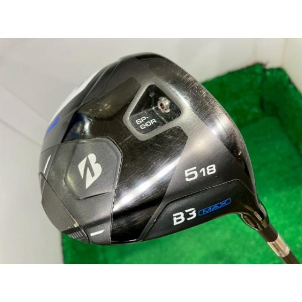 ■種別：フェアウェイウッド　■メーカー：ブリヂストン■モデル：B3 MAX　■シャフト：VANQUISH BS40 for MAX■フレックス：R　■ロフト：18■本数：1　■番手：5W■長さ：43　■クラブ重量：301■ライ角：59.5　...