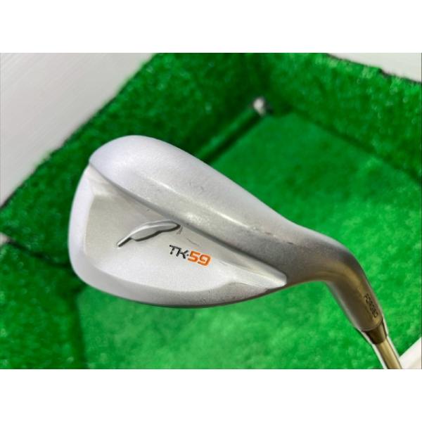 ■種別：ウェッジ　■メーカー：フォーティーン■モデル：TK-59　■シャフト：FS-WEDGE■フレックス：　■ロフト：59■本数：1　■番手：59■長さ：34.5　■クラブ重量：468■ライ角：64　■バランス：C9■キックポイント：　■...